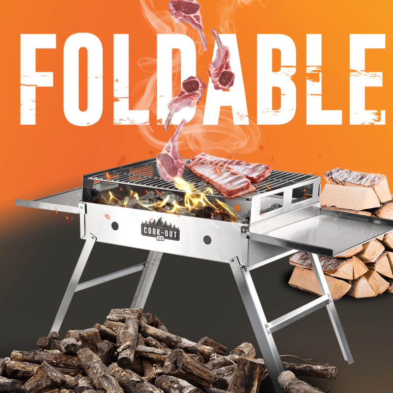 Compact Braai ( Foldable ) | Cook-Out ZA