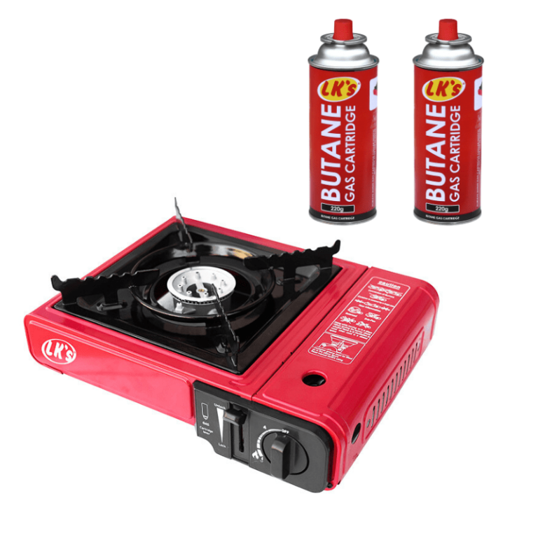 Cartridge Stove Combo With 2X Aerosol Cartridges | Cook-Out ZA